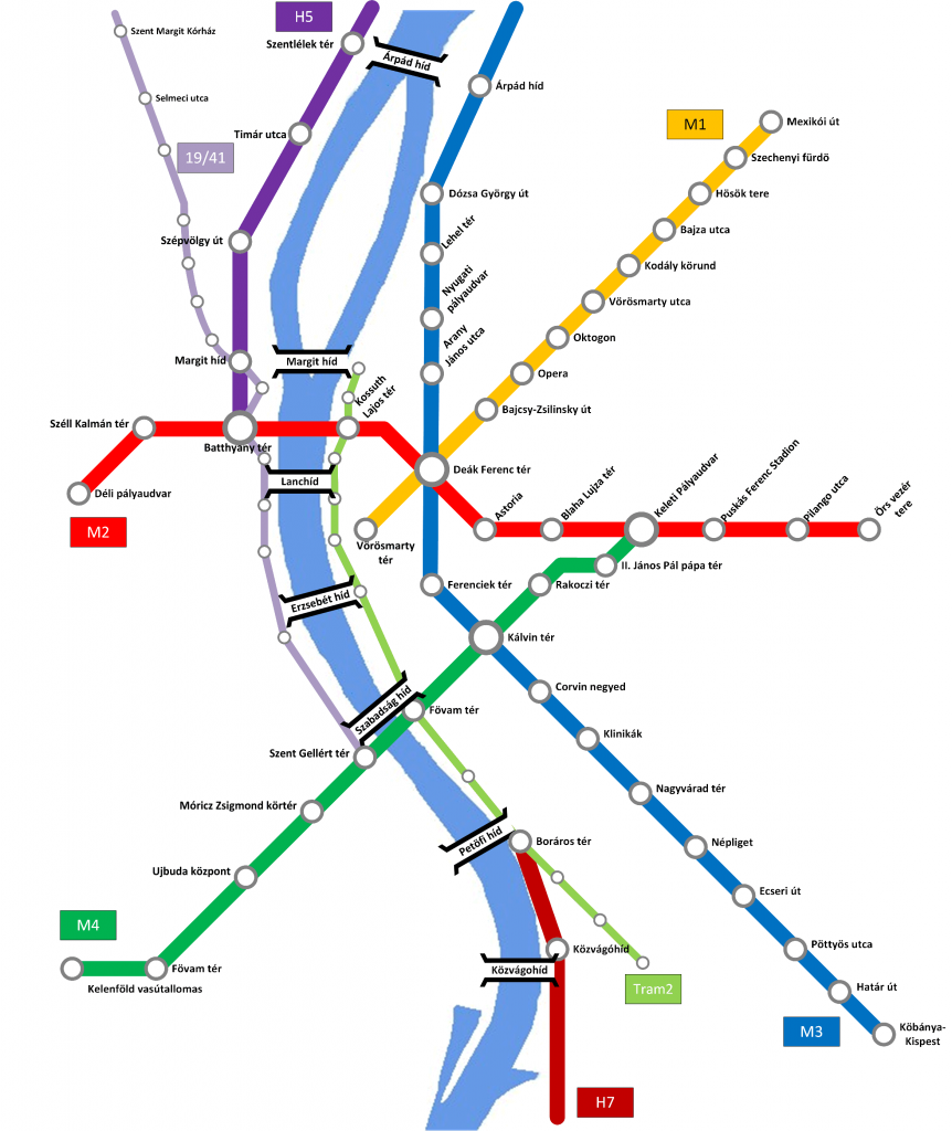 Metro, Tram, Bus & Bahn Budapest – öffentlicher Nahverkehr ganz einfach
