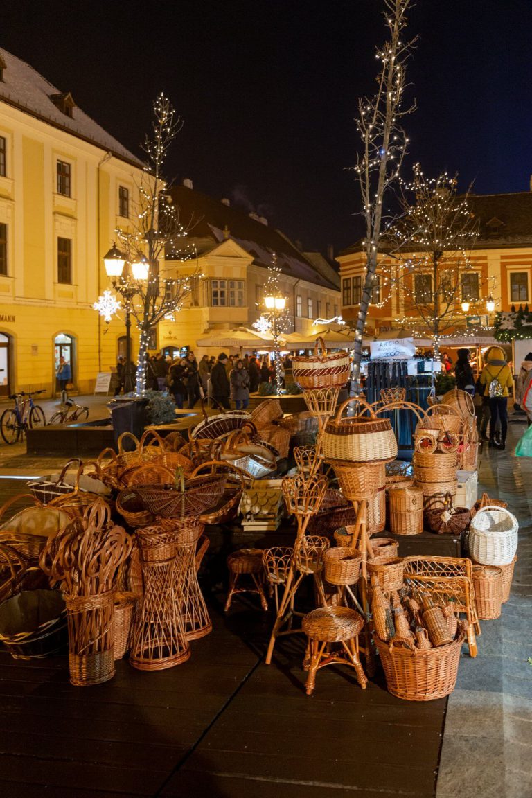 Advent in Győr – Lichterzauber und Winterspaß auf dem Weihnachtsmarkt